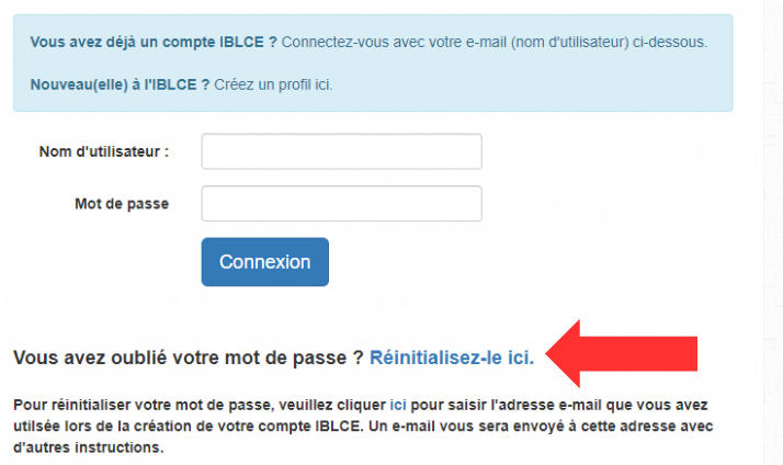 Comment utiliser les systèmes en ligne d’IBLCE (French) – IBCLC Commission