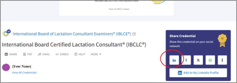 How to Use IBLCE’s Online Systems – IBCLC Commission